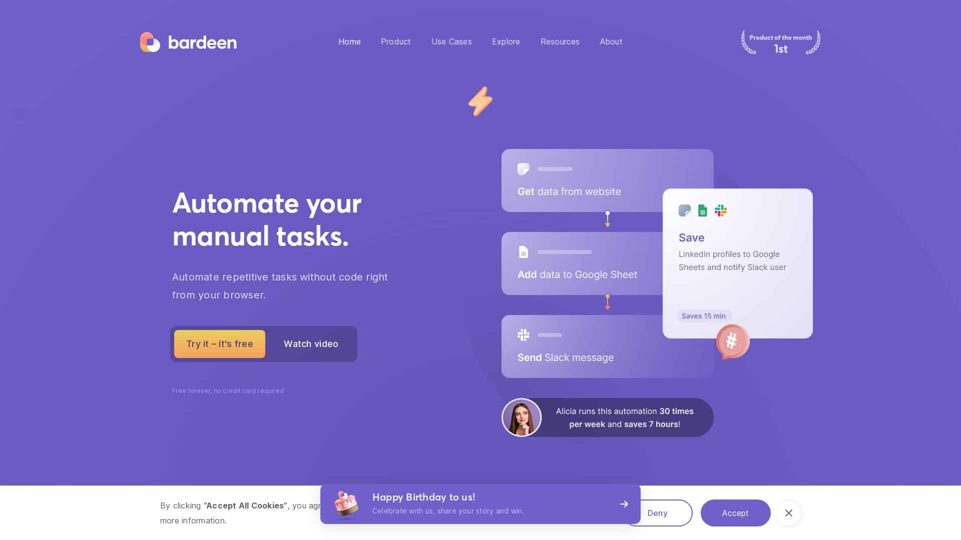 Bardeen — Tool-Test · jens.marketing