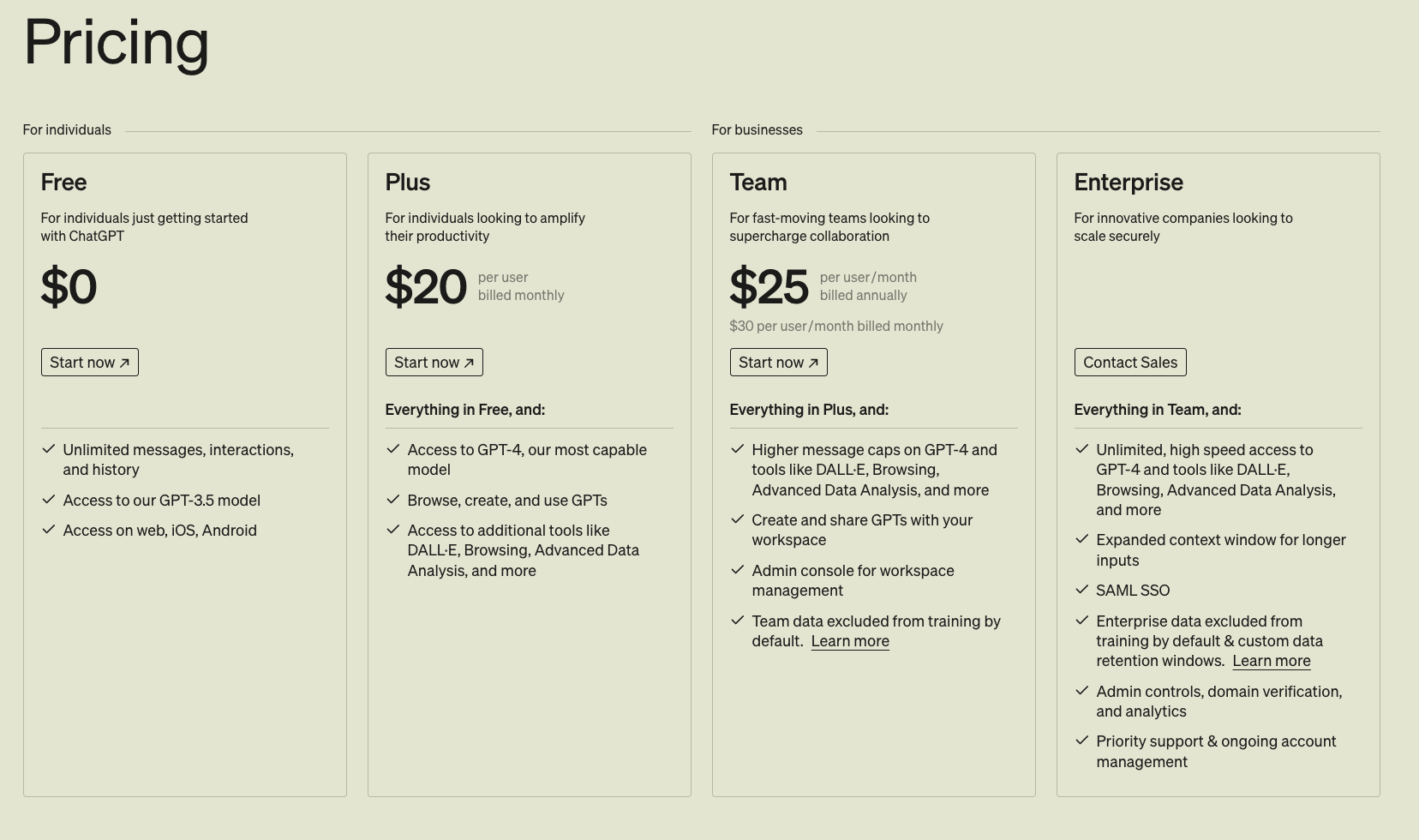 ChatGPT für Teams mit größeren Limits & mehr Funktionen (2024)
